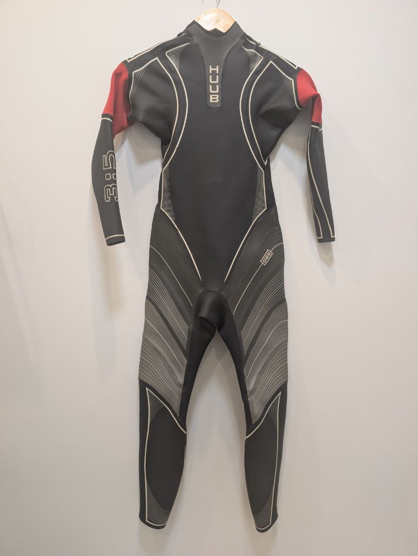 Black HUUB Triathlon wetsuit 3:5, S – Sports Circle